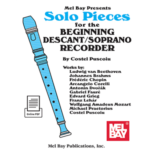 The Music Mart - Solo Pieces for the Beginning Descant/Soprano Recorder